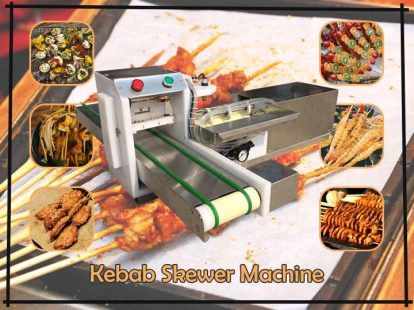 Automatic Meat Skewer Machine | Kebab Skewer Machine